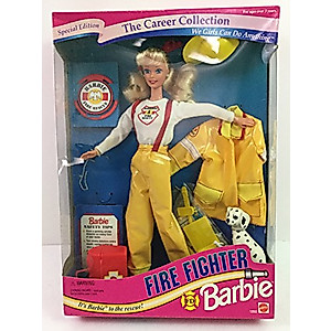 1994 The Career Collection - Fire Fighter Barbie