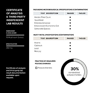 Ultra Concentrated Organic Mushroom Coffee 3,500mg 10:1 Extract - Colombian Sourced Beans 10 Mushroom Blend with Lion's Mane and Cordyceps - Mushroom Powder Coffee Organic Alternative Blend -TQ