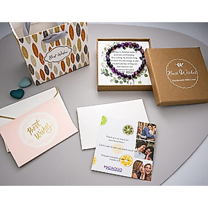 Farewell Gifts for Coworkers, Farewell Bracelet, Going Away Gifts for Friends, Coworker Leaving Gifts for Women, Ladybug Bracelet