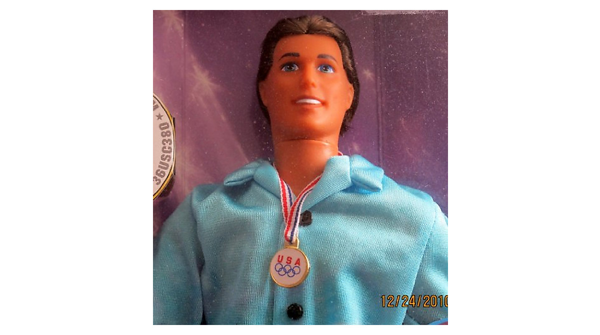 Collectible Olympic USA Skater Ken by Mattel