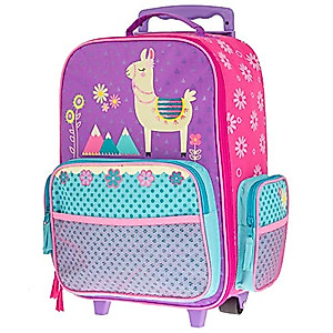 Stephen Joseph Kids Classic Rolling Luggage, Llama, One Size