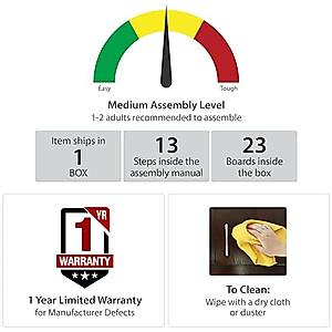 Ameriwood Home Owen Fireplace TV Stand for TVs up to 65", White