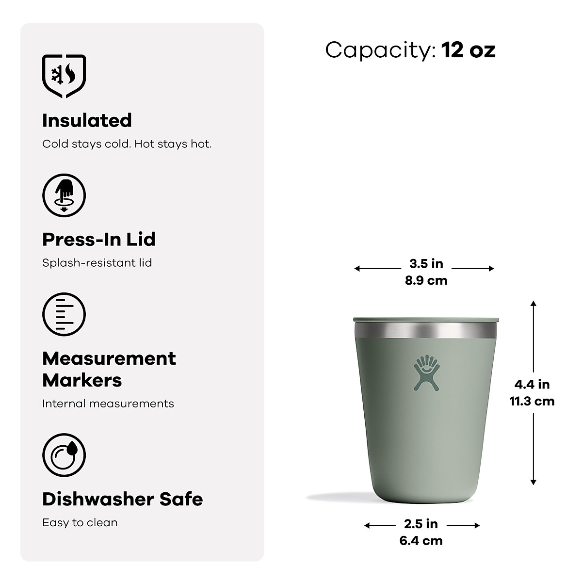 Hydro Flask 12 Oz Outdoor Tumbler Agave