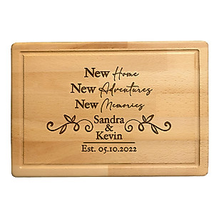 Anniversary, Christmas Gifts for Couple, Engraved Wedding Gifts for Bride and Groom, Personalized Wooden Gifts for Newlyweds, Valentines Day Gifts for Husband, Wife, Custom Gifts for Engagement
