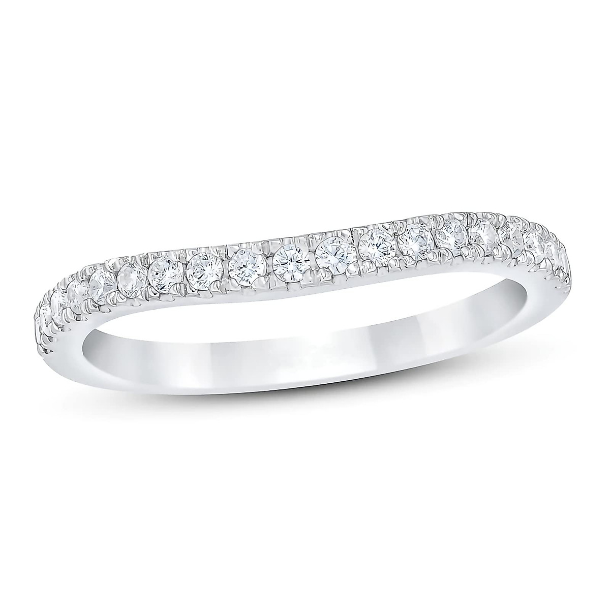 Molioaki 1-1/5 Carat (ctw) Bridal Set moissanite engagement rings for women Platinum Plated Silver ring moissanite rings- 10