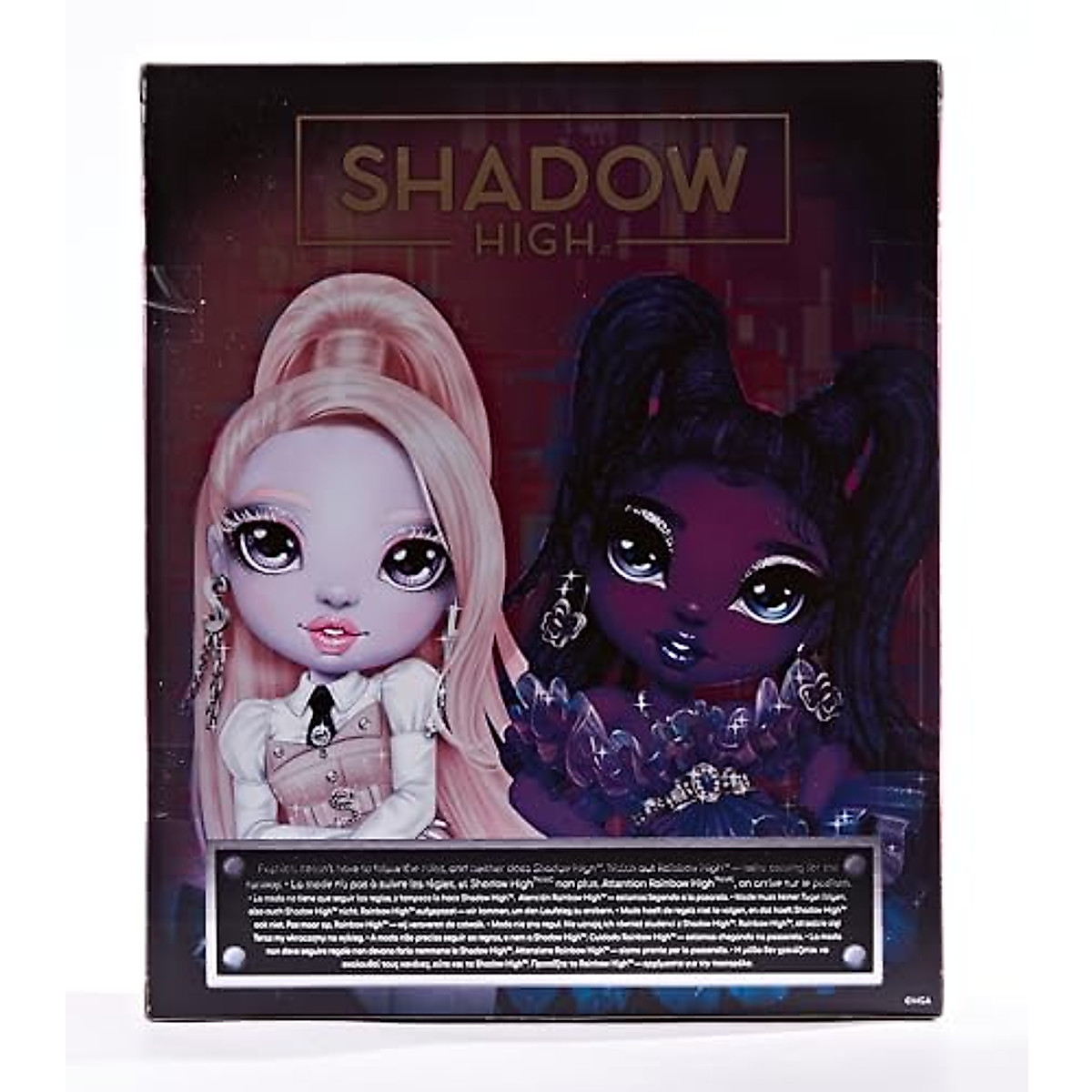Rainbow High Shadow High Monique Verbena - Purple Fashion Doll. Fashionable Outfit & 10+ Colorful Play Accessories. Great Gift for Kids 4-12 Years Old & Collectors