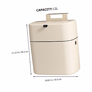 Didiseaon waste container waste bin trash can cabinet trash bin trash can with lid counter top compost bucket kitchen compost bin trash cans garbage can pp Storage tank office dual purpose