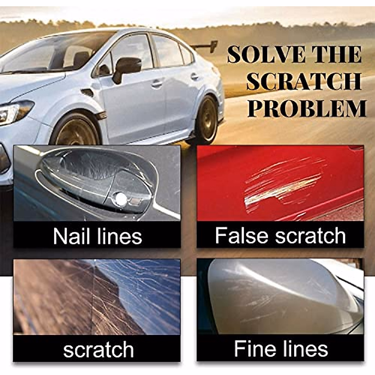 Kolarmo Car Scratch Remover Repair Kit - Car Paint to Scratch Swirl Artifact (2pcs)