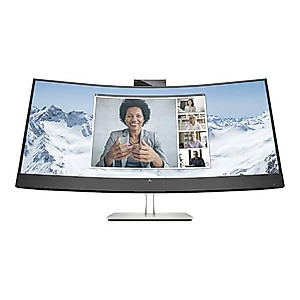 HP E34m G4 34" WQHD Curved Screen LED LCD Monitor - 21:9 - Black