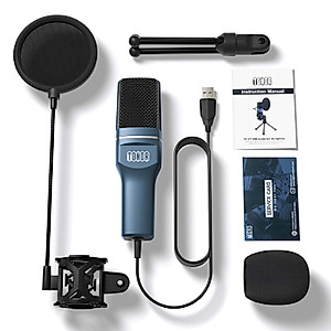 TONOR USB Microphone TC-777 and Microphone Arm Stand T20