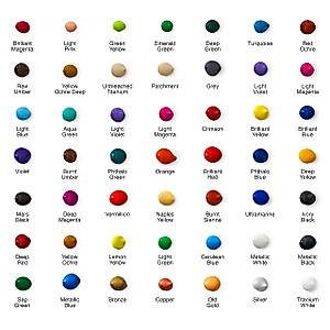 Artist's Loft Acrylic Paint Tube Set, 48 Count