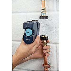 Moen 900-006 Flo Smart Water Monitor and Shutoff in 1-Inch Diameter