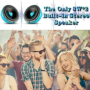 Jinou Mini Video Projector with 6500 Brightness, 1080P Supported, Portable Outdoor Movie Projector, 176inch Display Compatible with TV Stick, HDMI, USB, VGA, AV for Home Entertainment