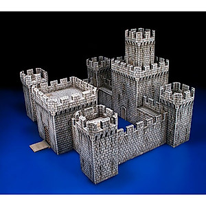 MiniArt 1:72 Scale Medieval Castle Plastic Model Kit