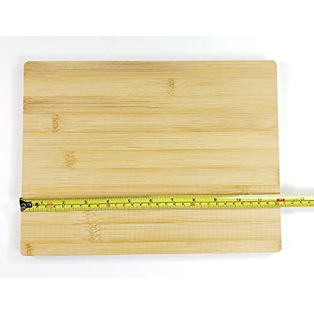 (Set of 12) 12x9" Bulk Plain Rectangular Blank Bamboo Cutting Boards