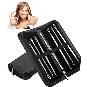 SAVBIN 7-Piece Blackhead/Comedone/Pimple Extraction Kit for Nose Face etc