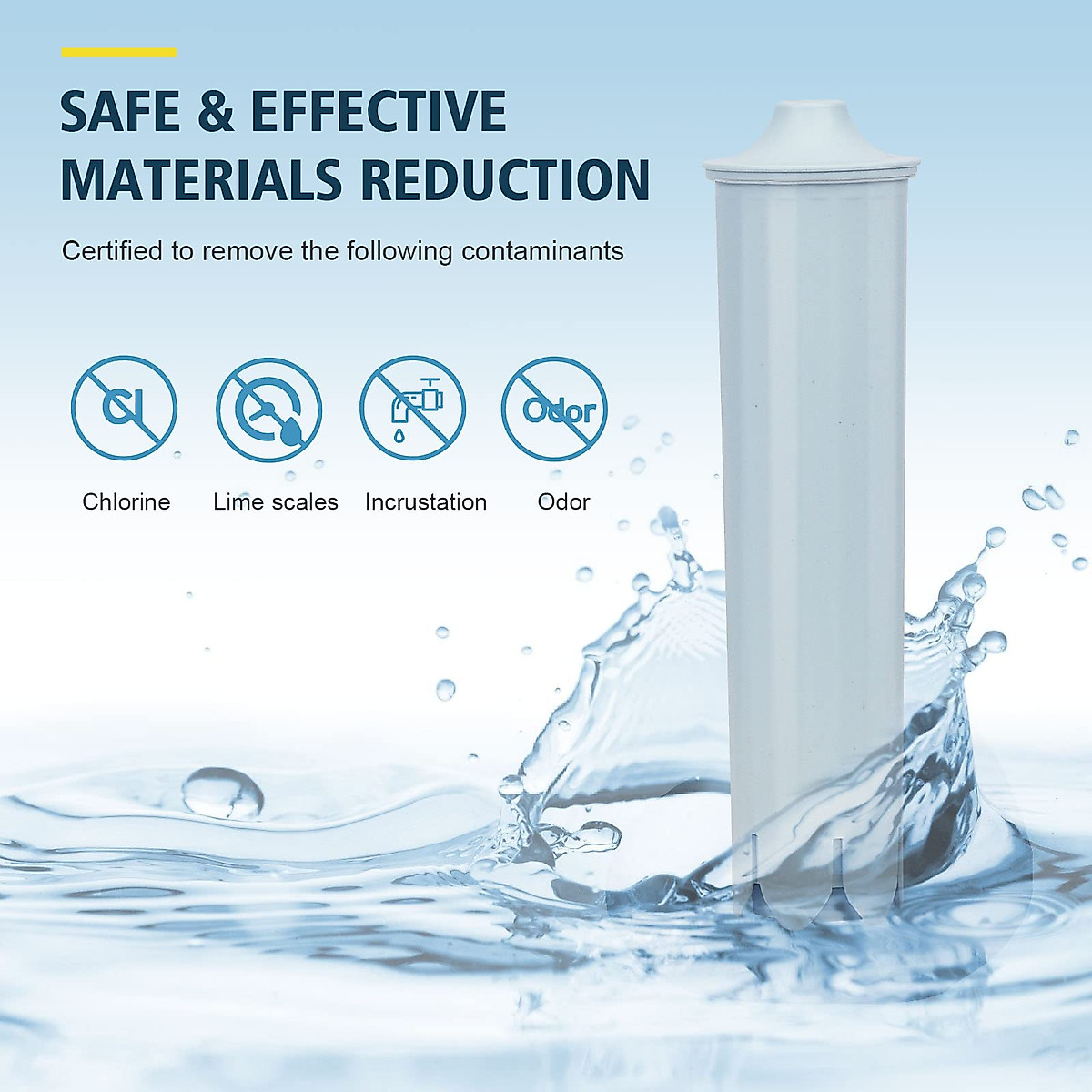 A1VOV-Replacement for Jura® Water Filter,Compatible with Jura® Clearyl/Claris Blue Capresso® Clearyl Coffee Water Filter,Water Filter Replacement 4pack