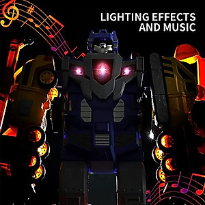 SNAEN Toys for 3 4 5 6 7 Year Old Boys - Construction Vehicles Transform Robot Kids Toys, STEM Building Toddler Toys for Kids Ages 4-8 w/Pull-Back Toys, 5-in-1 Trucks Gifts for Boys Girls