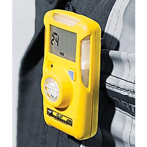 BW Technologies Corded Electric BWC2-H BW Clip Single Gas H2S Monitor, 10/15 (1 Pack)