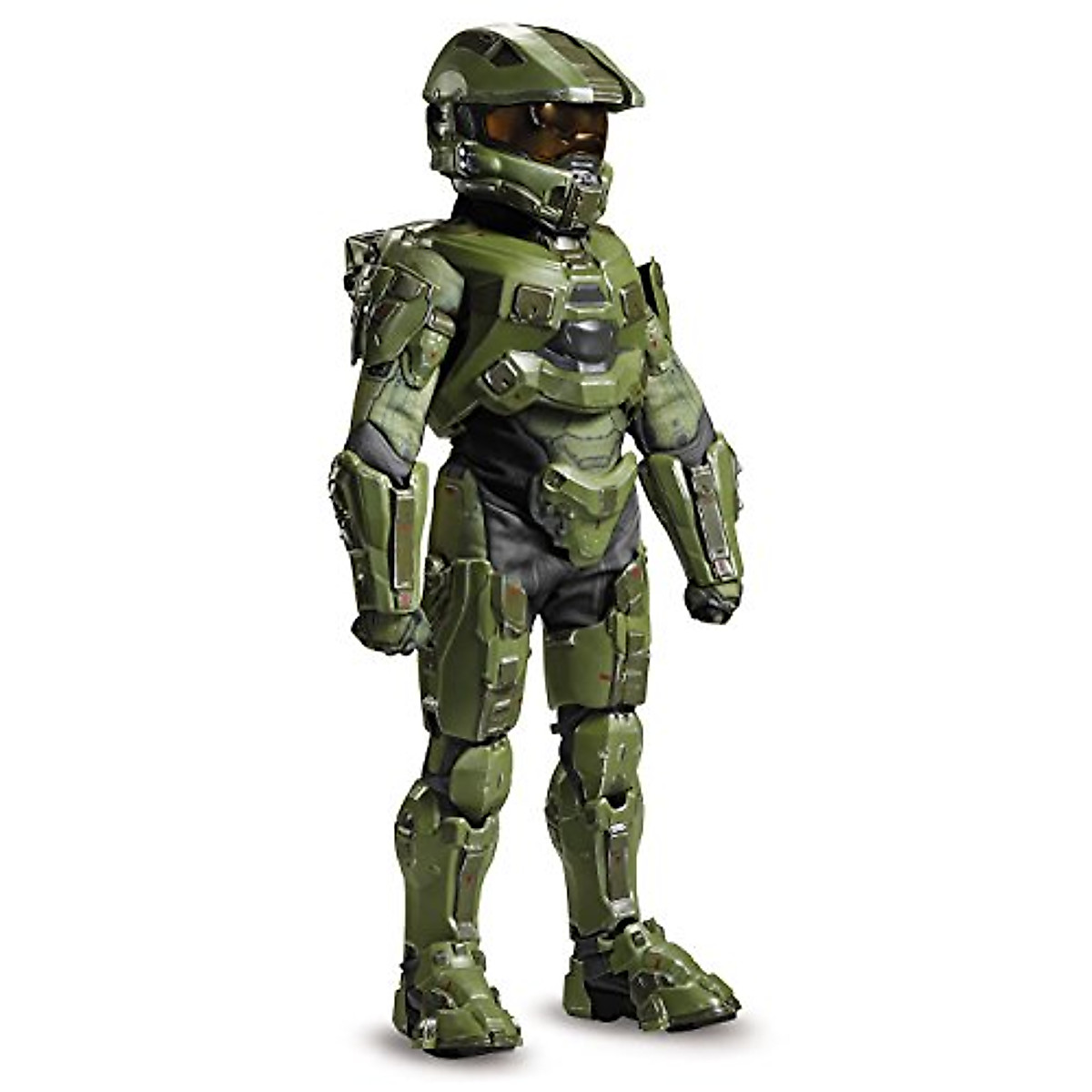 Disguise Child Master Chief Ultra Prestige Costume Medium, Army Green