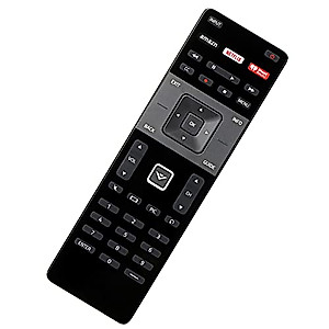 XRT122 Replace Remote fit for Vizio TV D43f-E2 D32f-E1 D39f-E1 D43f-E1 D48f-E0 D50f-E1 D55f-E0 D55f-E2 E40C2 E65x-C2 E55-C2 D48-D0 E55-C1 E550i-B2 E241i-B1 D40U-D1 E60-C3 D70-D3 D43-D2 D28H-D1 D32H-D1