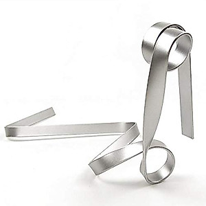 Stylish Anti Gravity Suspension Iron Ribbon Wine Rack Magic Floating Wine Bottle Holder for Gift Kitchen Home Decoration (Multiple Colour) (Gold)