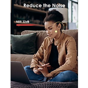 Vikela Sleeping Earplugs, Small Ear Plugs, Soft Earplugs for Sleep Snoring, Silicone Earplugs, Concert Earplugs, 2 Count (Pack of 1)