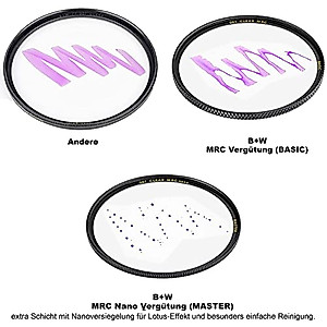 B+W 49mm Master UV Haze MRC Nano 010M Glass Filter