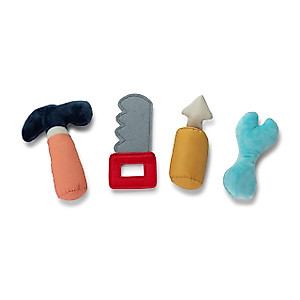 Simple Joys by Carter's Unisex Babies' Plush, Toolbox Playset, Standard