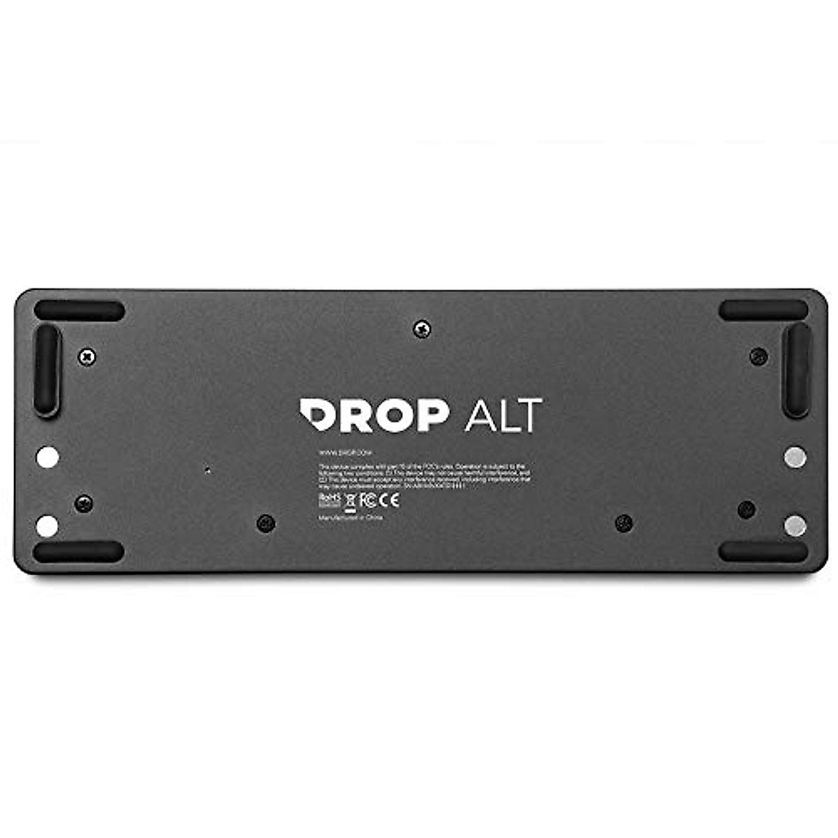 Drop ALT Mechanical Keyboard — 65% (67 Key) Gaming Keyboard, Hot-Swap Switches, Programmable Macros, RGB LED Backlighting, USB-C, Doubleshot PBT, Aluminum Frame (Halo True, Black)