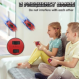 EpochAir Wall Climbing Remote Control Car, Dual Mode 360° Rotating RC Stunt Cars with Headlight,Rechargeable Toys for Boys Gift for Boys 4 5 6 7 8-12 Year Old