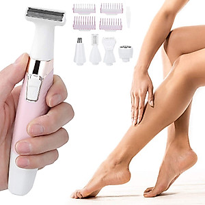 Female Epilator, Multifunctional Electric Usb Rechargeable Female, Painless 5-In-1 Epilator, Suitable For Whole Body Shaving Ladies And Men