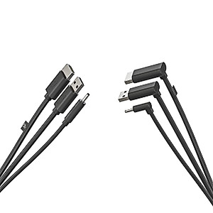 Skywin 3-in-1 Flat HTC Vive Compatible Cable - Replacement 3-in-1 Connection Cable for HTC Vive Headset and Linkbox (5 Meters / 16 Feet)