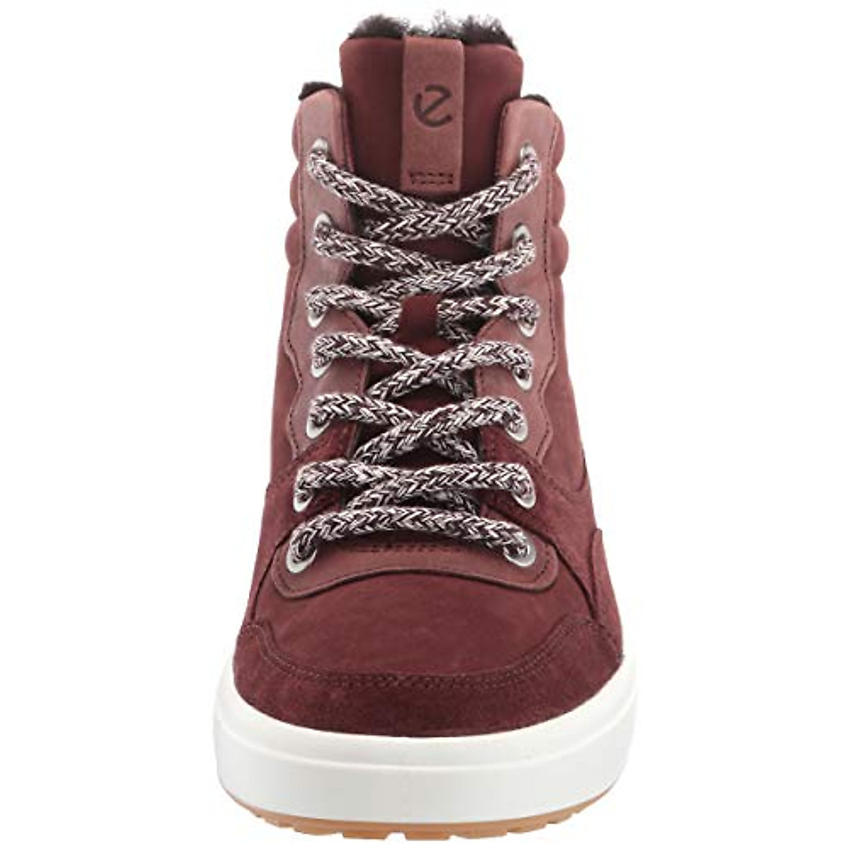 ECCO Women's Soft 7 Wedge Tred Winter Boot Ankle, Chocolat/Chocolat/Chocolat Suede, 8-8.5