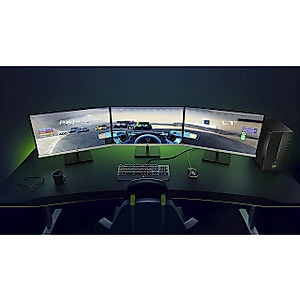 HP 27F 27" IPS LED 4K (3840 x 2160) 60Hz UHD Monitor - 5ms Response - 1000:1 Static 10000000:1 Dynamic Contrast Ratio- 300 CD - Free RATZK HDMI Cable