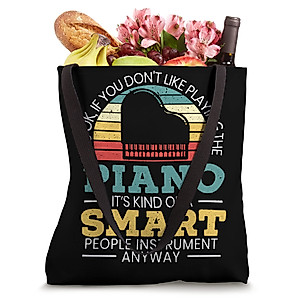 Piano Player Musician Musical Instrument Pianist Music Tote Bag