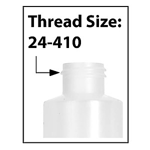 JUVITUS 4 oz / 120 ml Clear Natural Refillable Plastic Cylinder Squeeze Bottle with Black Trigger Sprayer (12 PACK)