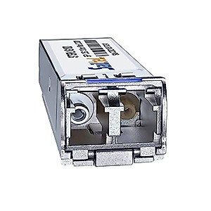 10G Gigabit Single Mode SFP+ LC Module,10G 1310nm SMF, up to 10 km, DDM,10GBase-LR Fiber Transceiver, Compatible with Cisco, Ubiquiti, Mikrotik,Netgear, Dlink,Linksys and More (10 Packs)