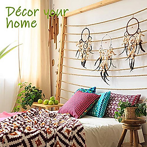 24 Pieces Metal Rings Hoops Metal Dream Catcher Rings Metal Macrame Rings Steel Craft Rings Metal Floral Hoop for Wreaths Macrame Projects(Gold, 3.5/5/ 7.5/10/ 12/16 cm)