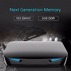 Android 9.0 TV Box 2GB 16GB, Smart TV Box with Amlogic S905X3 Ethernet 100M 2.4G 5G WiFi BT 4.2 USB 3.0 Support Ultra HD 1080P 4K 8K HDR 10