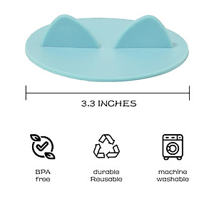 Wingcases Fermentation Lids Silicone Waterless Airlock, Suitable for Wide Mouth Mason Jars - For Making Pickled and Fermented Probiotic Foods, 4 Pack, Morandi Colors