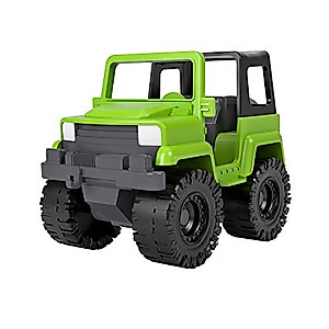 Fisher-Price Imaginext Beach Buggy, Push-Along Vehicle and Character Figure Set for Preschool Kids Ages 3-8 Years