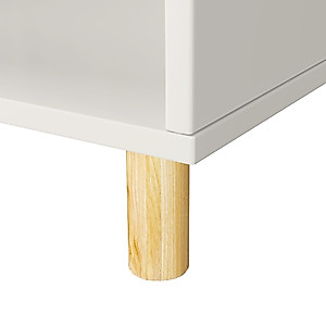 Zacis Kids Bookcase, 3-Tier Book Shelf Book RackToy Organizer Cabinet for Kids Room,Nursery, Playroom, Bedroom