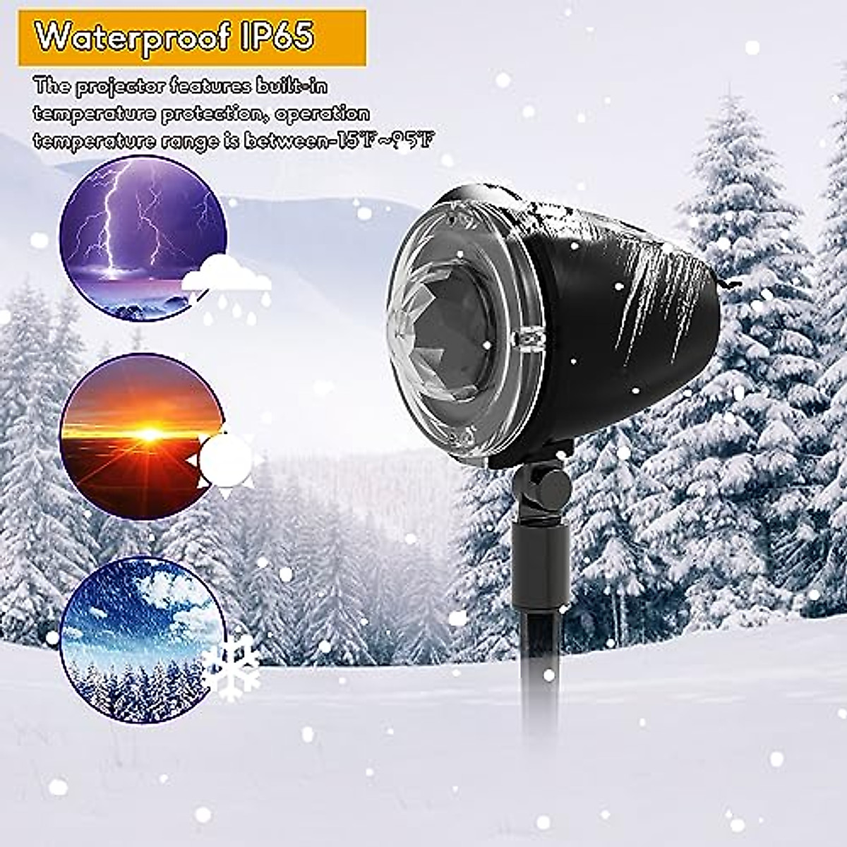 Halloween Christmas Lights Projector Outdoor,Water Wave Aurora Holiday Spotlight with Remote Control,Waterproof LED Landscape Light for Halloween Wedding Party Garden Landscape Wall Tree Decoration