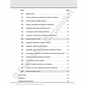 Evan-Moor Daily Academic Vocabulary, Grade 6, Teachers Edition