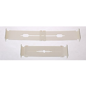 YBM Home Adjustable Drawer Dividers/Organizers for Bedroom, Bathroom, Dresser, Kitchen, and Office Drawers, Spring-Loaded Expandable Drawer Organizers Lock in Place (Set of 2), 2179b