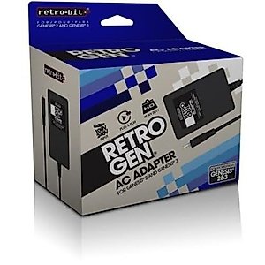 Retro-Bit Sega Genesis 2 and 3 AC Adapter - Sega Genesis
