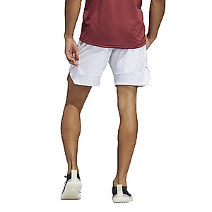 adidas mens Training Shorts HEAT.RDY White XX-Large