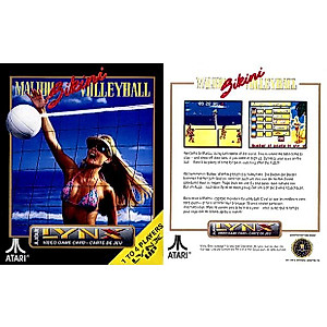 Malibu Bikini Volleyball Game for Atari Lynx