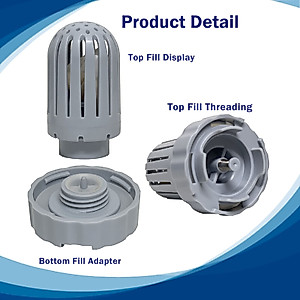 Humidifier Demineralization Filters Compatible with Air Innovations HUMIDIF Humidifier, Demineralization Cartridge Filters Silver 8 Pack